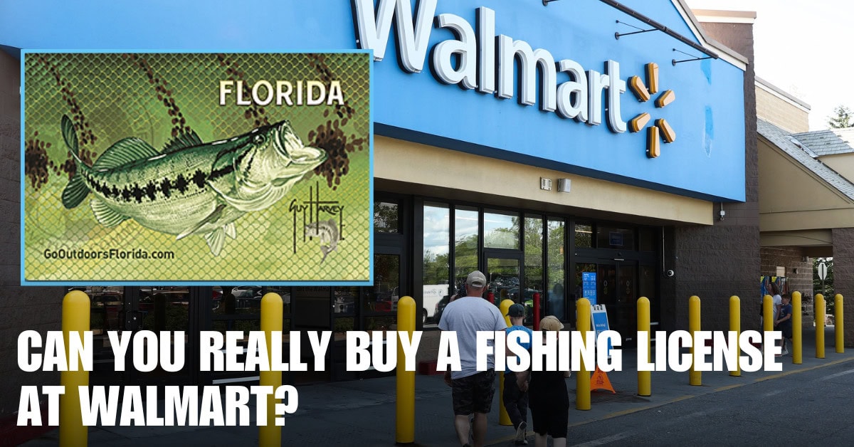 Walmart fishing license store