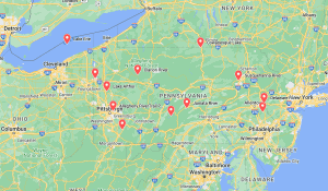 The 12 Best Walleye Fishing Spots in Pennsylvania: Rivers and Lakes + Map